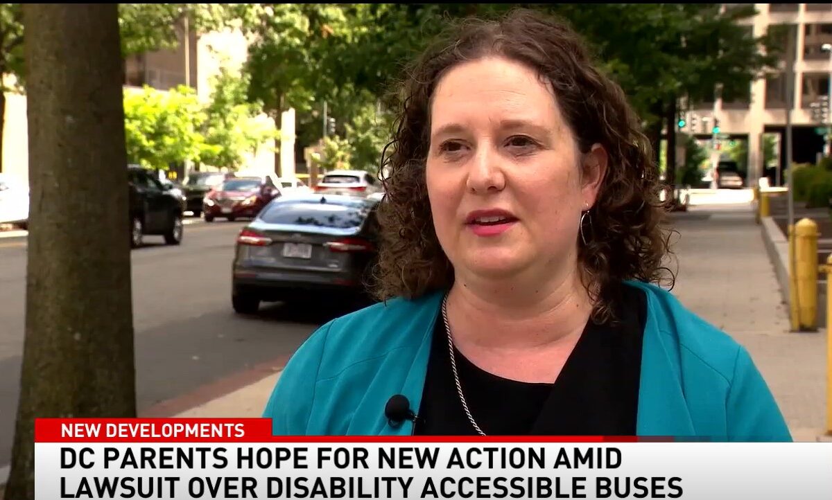 ABC 7: DC parents hope for action amid lawsuit over accessible buses ...